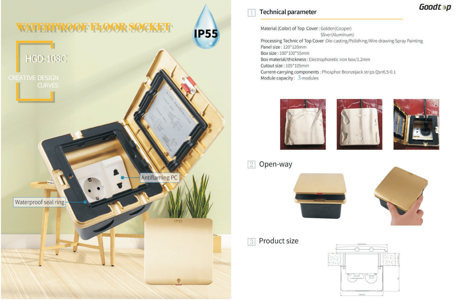 The Complete Guide to Floor Box with Power and Data Types - Top switch ...